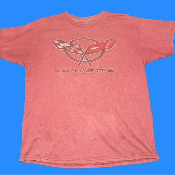 General Motors | Shirts | Vintage Corvette Graphic Tee | Poshmark